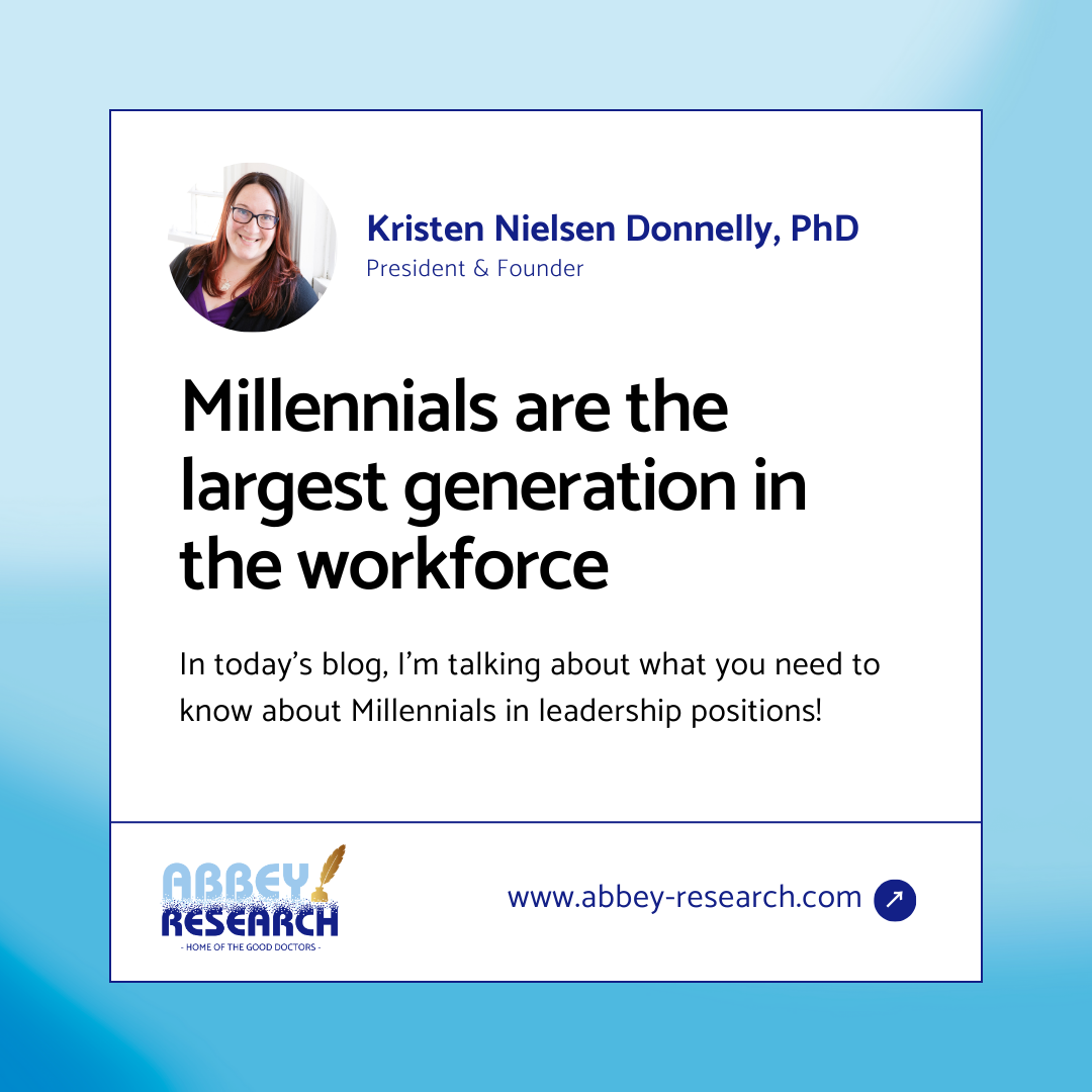 Millennials Are The Largest Generation In the Workforce - Abbey Research