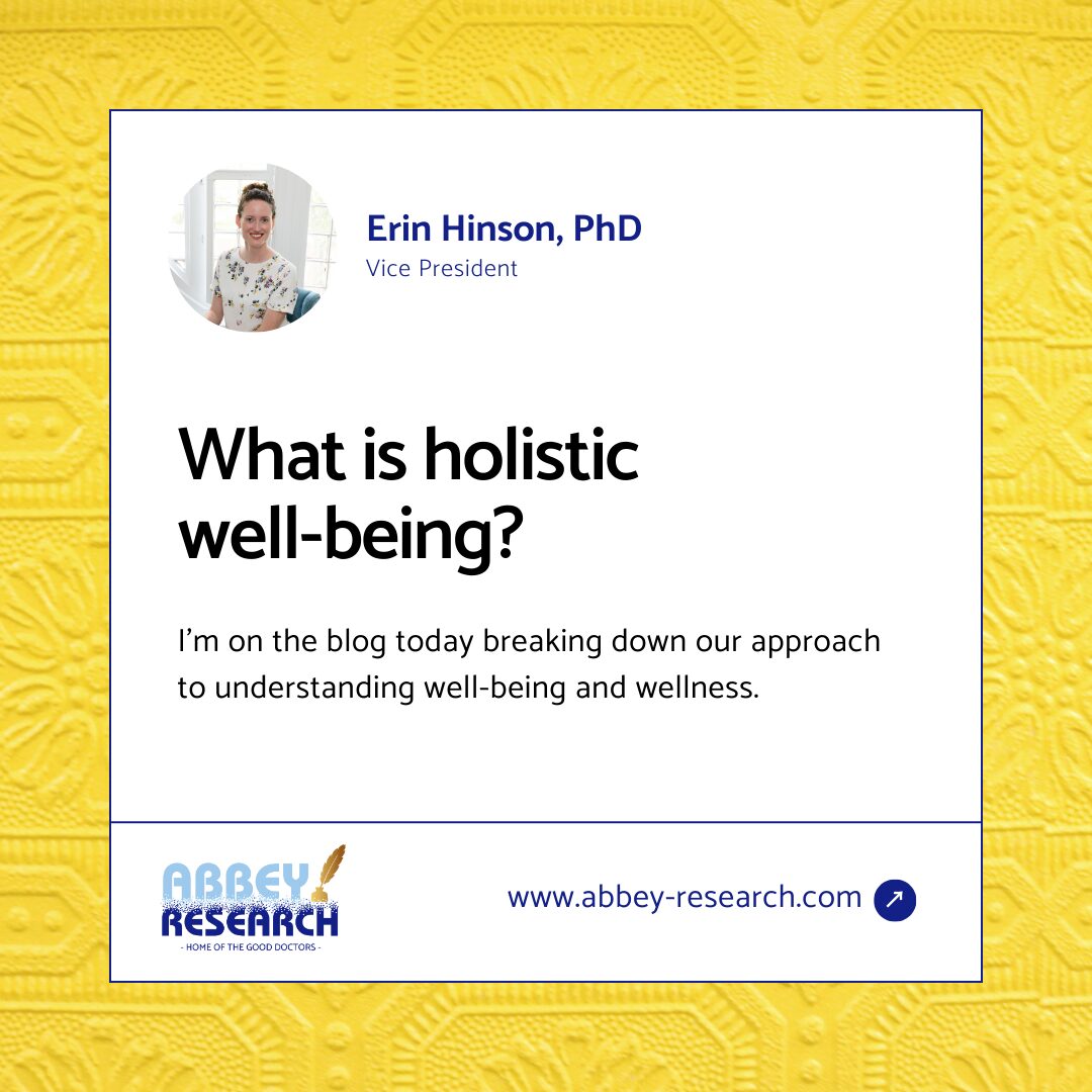 What Is Holistic Well-Being? - Abbey Research