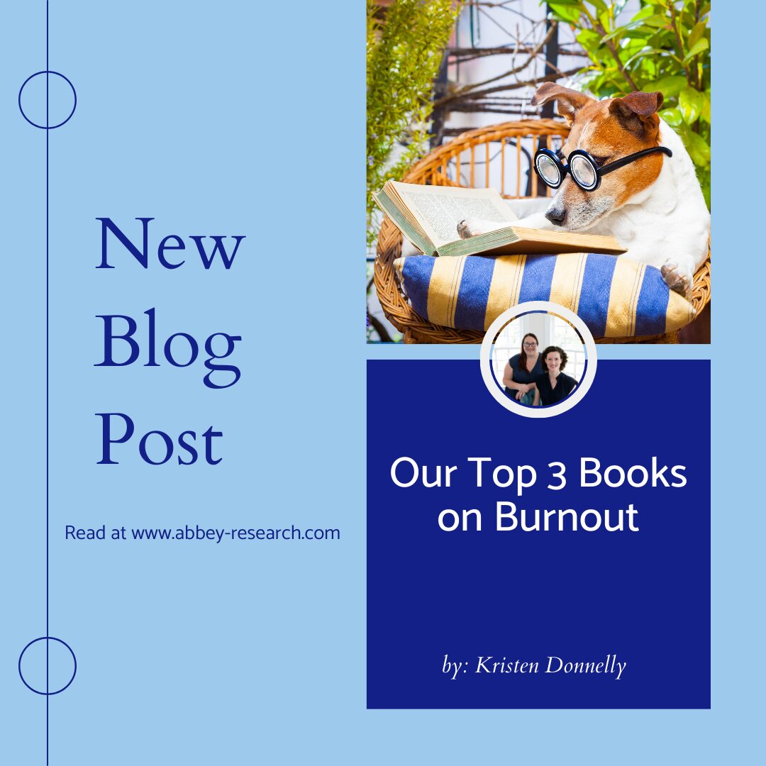 Our Top 3 Books On Burnout - Abbey Research